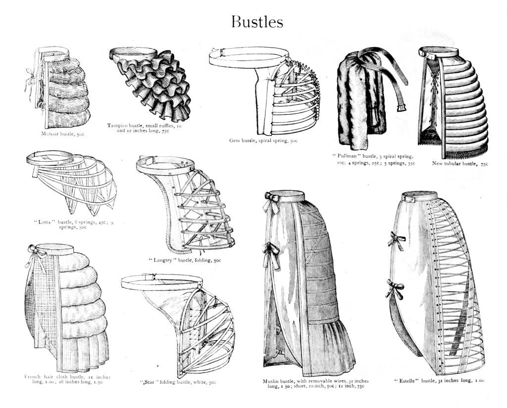 A brief history of the bustle – refashioning history